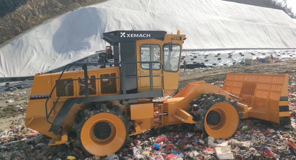 Landfill Compactors KC Serie - XeMach - Heavy Machinery Company XeMach ...